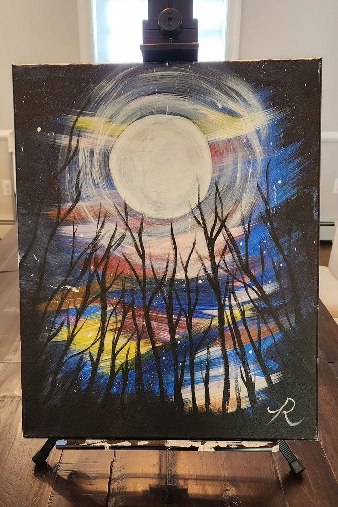 Moonlight Wonderland – Paint & Sip Studio New York