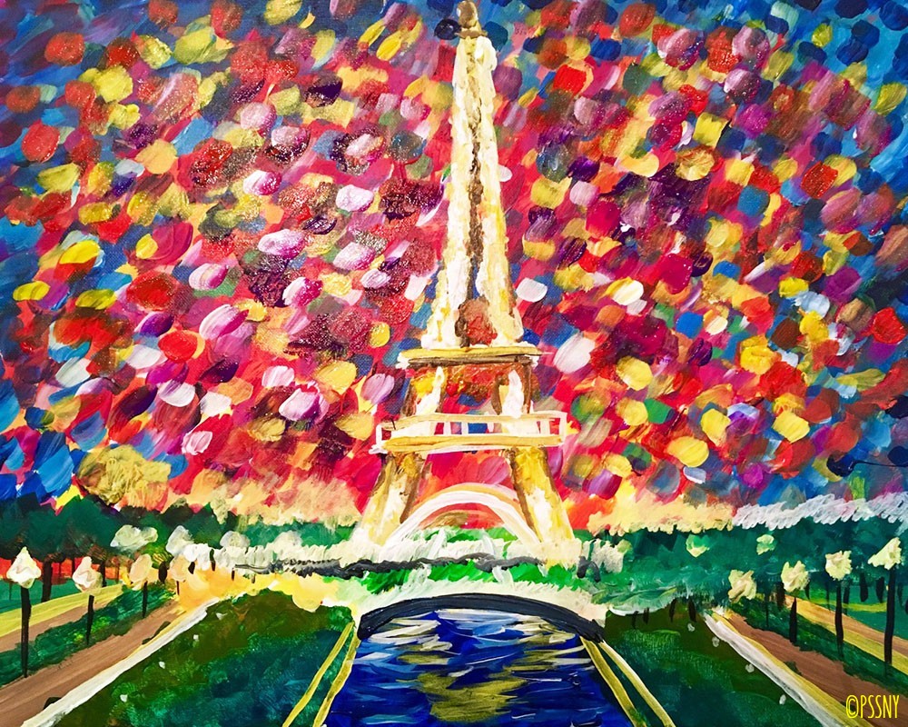 Paris – Paint & Sip Studio New York
